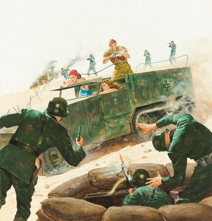 The Pulp Art of George Gross | blogchucuto